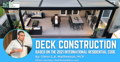 International Code Council and North American Deck and Railing ...