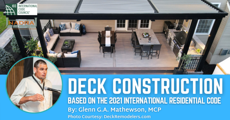 International Code Council and North American Deck and Railing ...