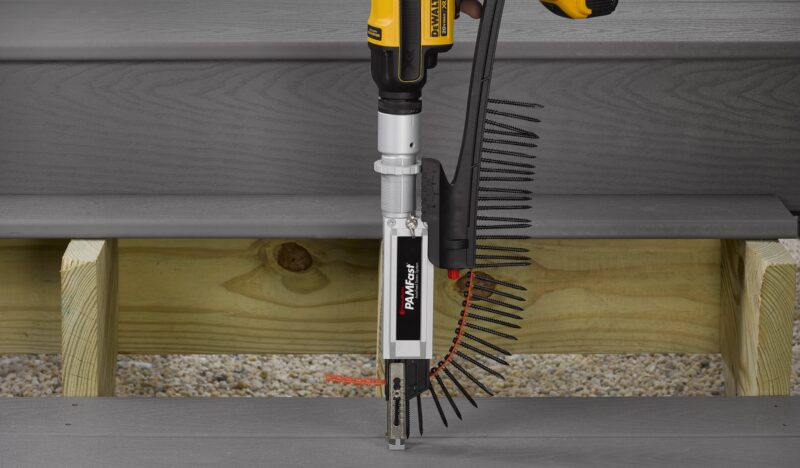 Collated Cortex Screws For PAMFast Set New Standard For Trex Decking ...